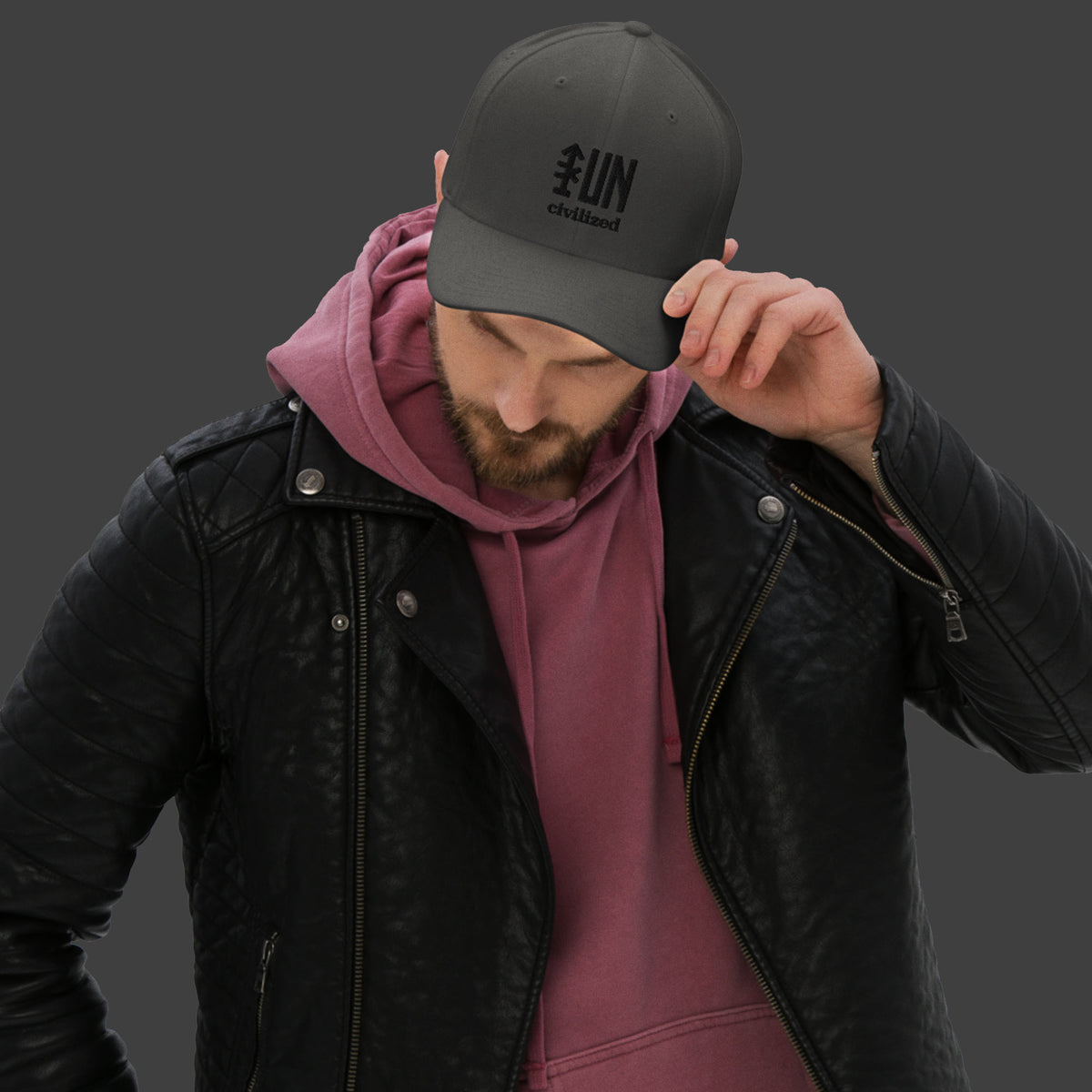 UNcivilized Cap (Dark Grey)